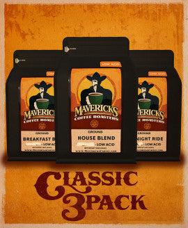 Classic 3 Pack – Mavericks coffee